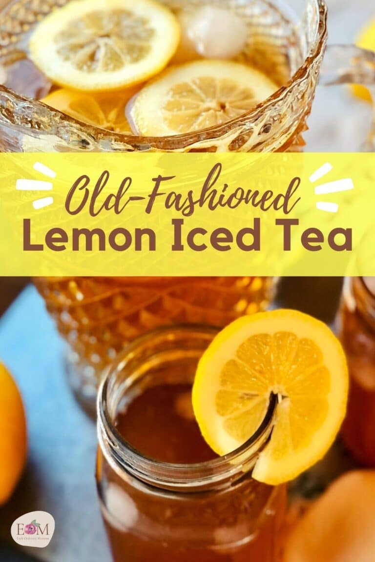 Deliciously Easy Old-Fashioned Lemon Iced Tea | Each Ordinary Moment