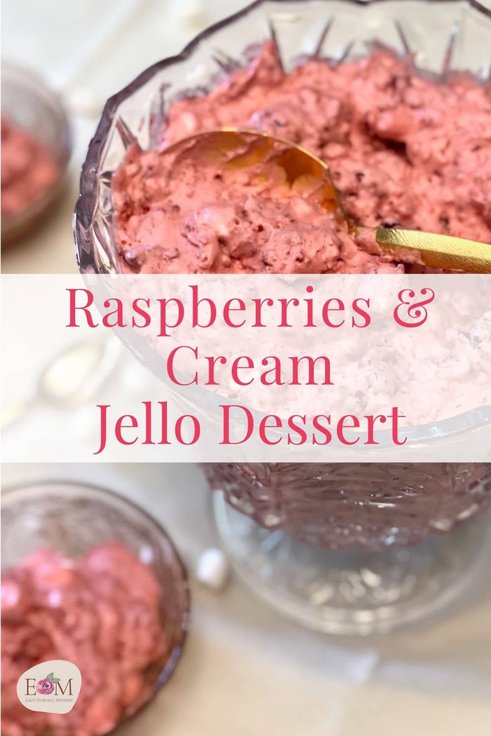 Raspberries and Cream Marshmallow Dessert: How to Make It | Each ...