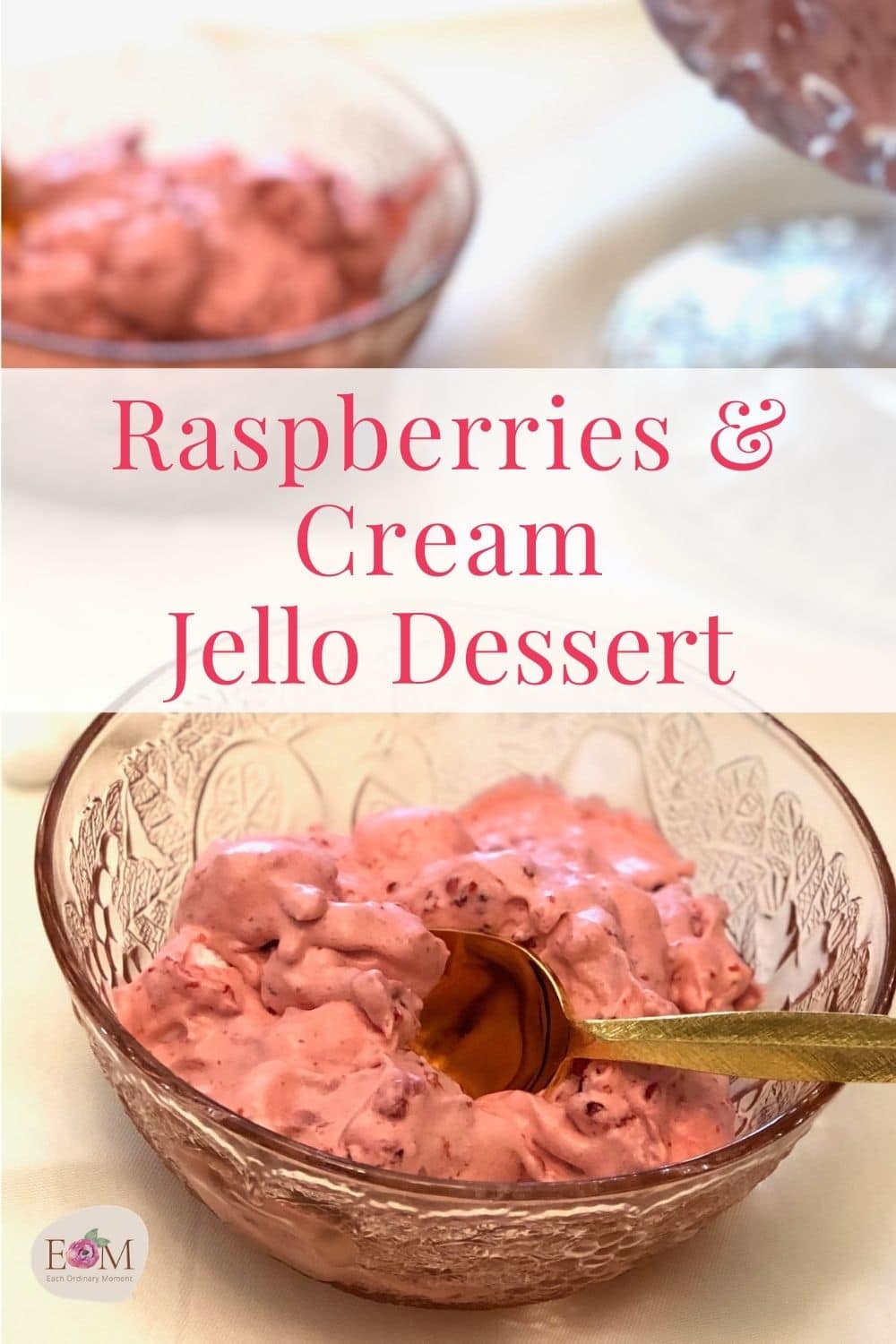 Raspberries and Cream Marshmallow Dessert: How to Make It | Each ...